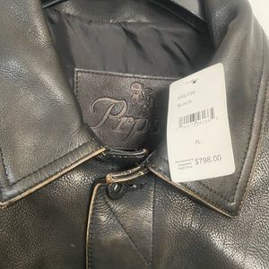 PRPS | Jackets & Coats | Trucker Leather Jacket | Poshmark